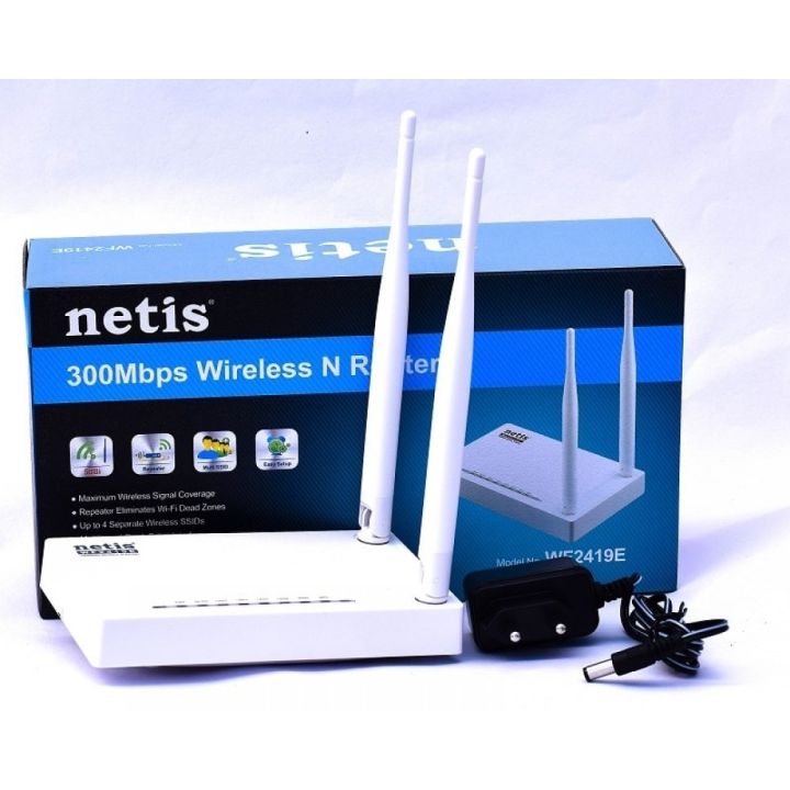 Netis WF2419E 300 Mbps Ethernet Single-Band Wi-Fi Router For Fastest ...