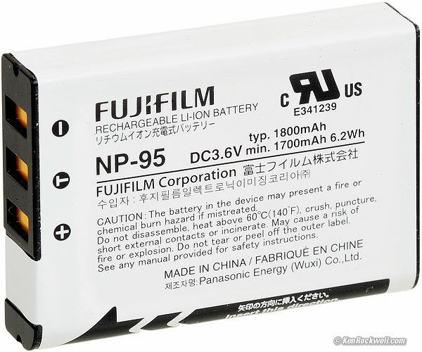 Fujifilm NP-95 Lithium-ion Battery Pack | Daraz.com.bd
