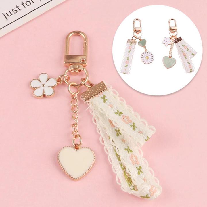 For Mobile Phone Car Key Ring Bag Charms Accessories Key Chain Cute ...