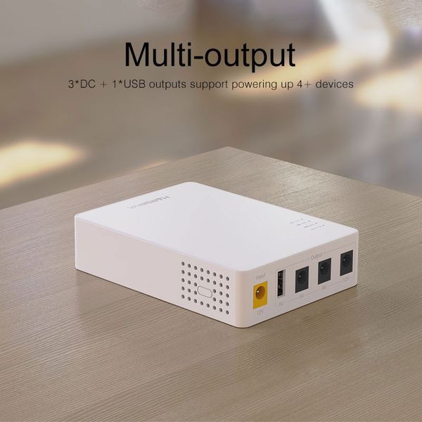 MARSRIVA Smart Mini Ups With 5V / 9V / 12V DC and USB 5V output KP3 is ...