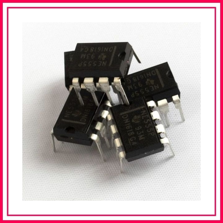 5Pcs NE555P NE555 555 Timer IC Chip DIP-8 Pin | Daraz.com.bd