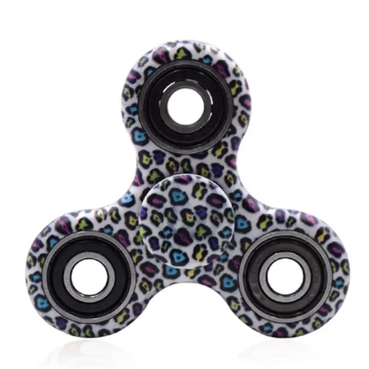 【Fanco Toy store】Multi Colors Fidget Spinner Toys Plastic EDC Tri ...