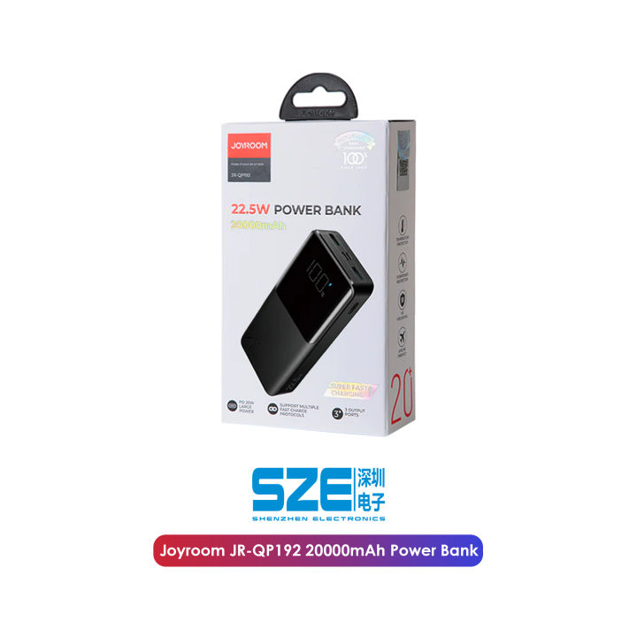 Joyroom JR-QP192 20000mAh 22.5W Fast Charging Power Bank | Daraz.com.bd