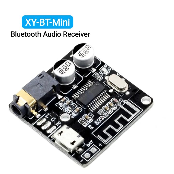 XY-BT-Mini 3.7-5V Bluetooth Audio Receiver Board Bluetooth 5.0 MP3 ...