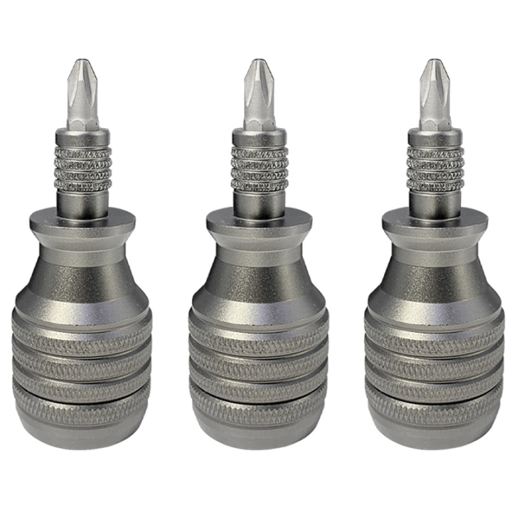 3X 7 In 1 Mini Screwdriver Titanium Screwdriver 1/4 Inch Magnetic Torx ...