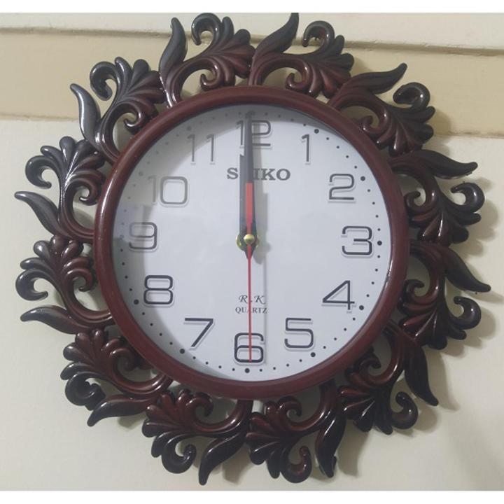 wall clock for home and office beautiful Design clock | Daraz.com.bd