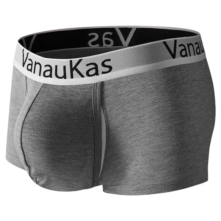 Men's New Modal Side Opening U Convex Three-dimensional Pocket Boys ...
