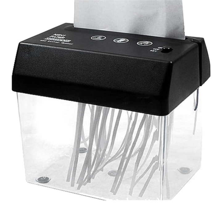 1 Piece Electric Paper Shredder USB Battery Operated Shredder Portable ...