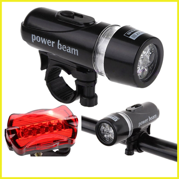Bicycle Flashlight Battery Powered Abs For Any Type Of Bike Headlight ...