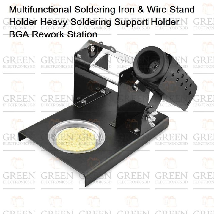 Multifunctional Soldering Iron & Wire Stand Holder Heavy Soldering ...