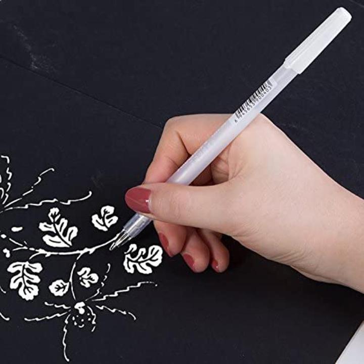 1Pcs Highlight Pen 0.8mm(White/Silver/Golden) | Daraz.com.bd