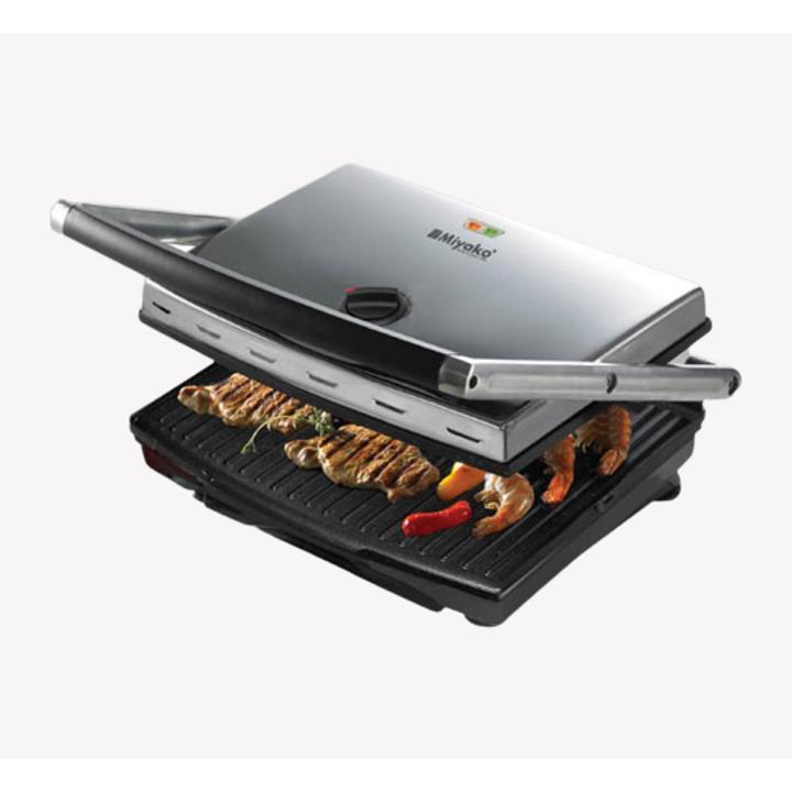 Miyako Electric Sandwich Press Contact Grill Sub Sandwich Maker Non ...