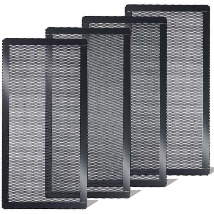120X240mm Dust Filter for Computer Cooler Fan,Magnetic Frame 4 Pack ...