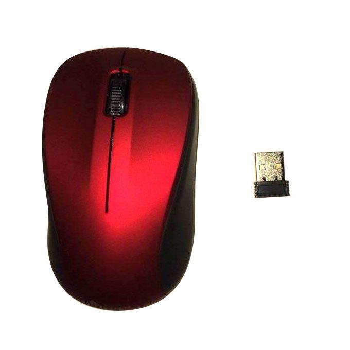 2.4G Wireless Mouse - Red | Daraz.com.bd