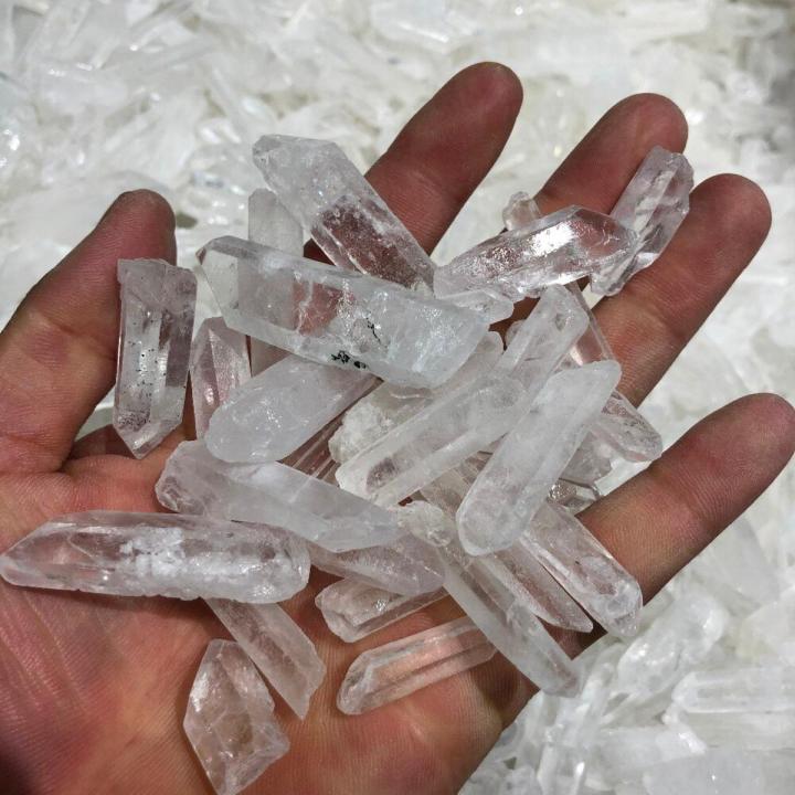 【VisioN Shop】Tibet natural crystal white quartz cluster point column ...