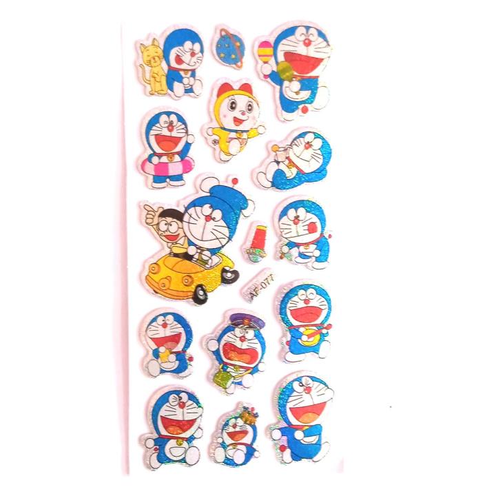 Doraemon cartoon Sticker for Children 5 Pkt | Daraz.com.bd
