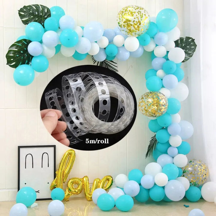 15 Feet Long Balloon Decorating Strip Connect Chain | Daraz.com.bd