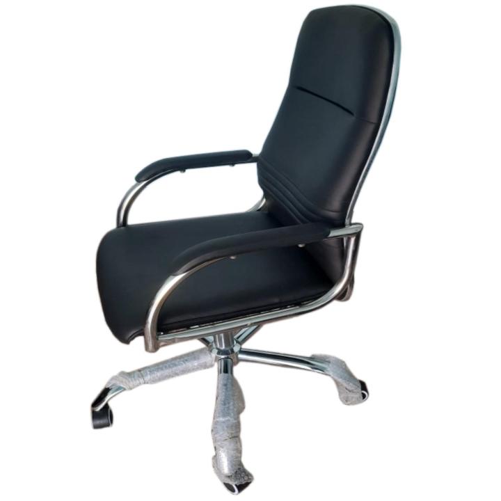 Stainless Steel Made Office Executive Adjustable Chair-Formal Office ...
