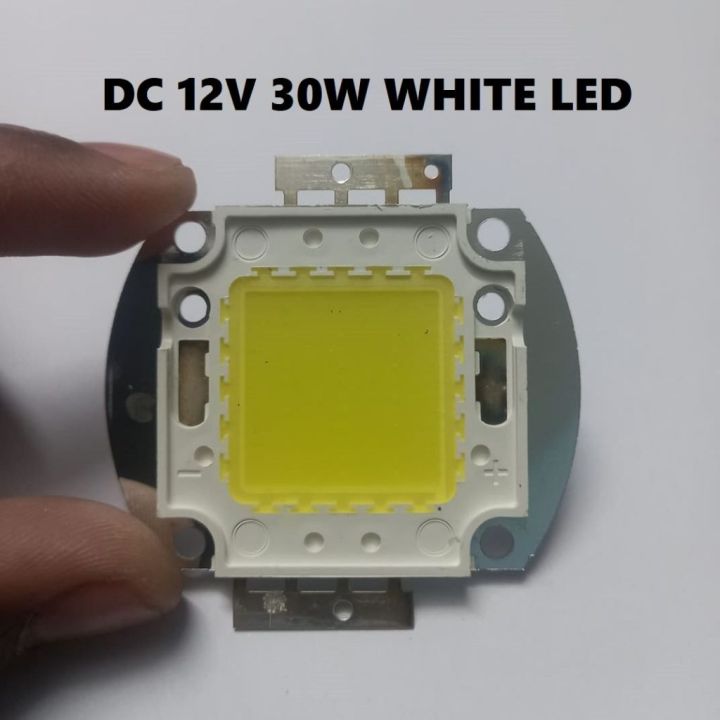 5050 COB LED WHITE 30W 12V COB LED Light Chip 30W WHITE COB LED Light ...