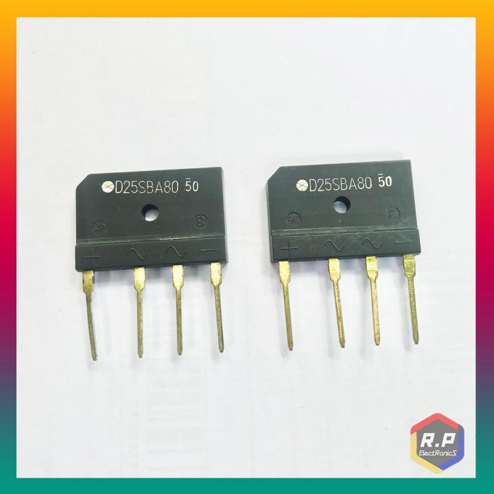 D25SBA80 - 25A 800V Bridgeà Rectifier [2PCS] | Daraz.com.bd