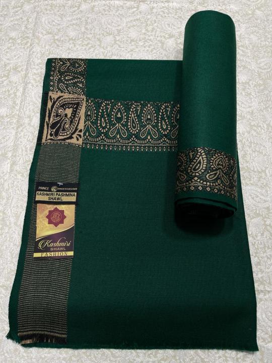 Men Indian Kashmiri Green Shawl Winter Collection Chador for Men ...