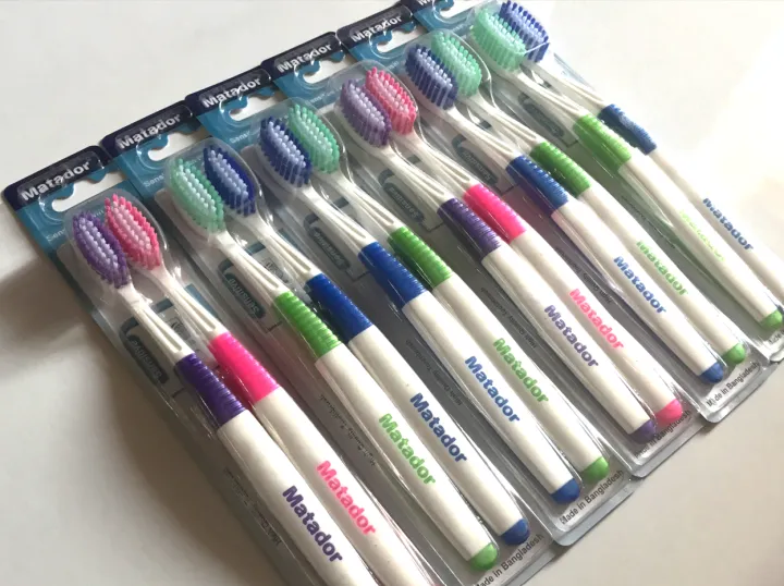 Matador Toothbrush 12 PCS Premium Quality | Daraz.com.bd