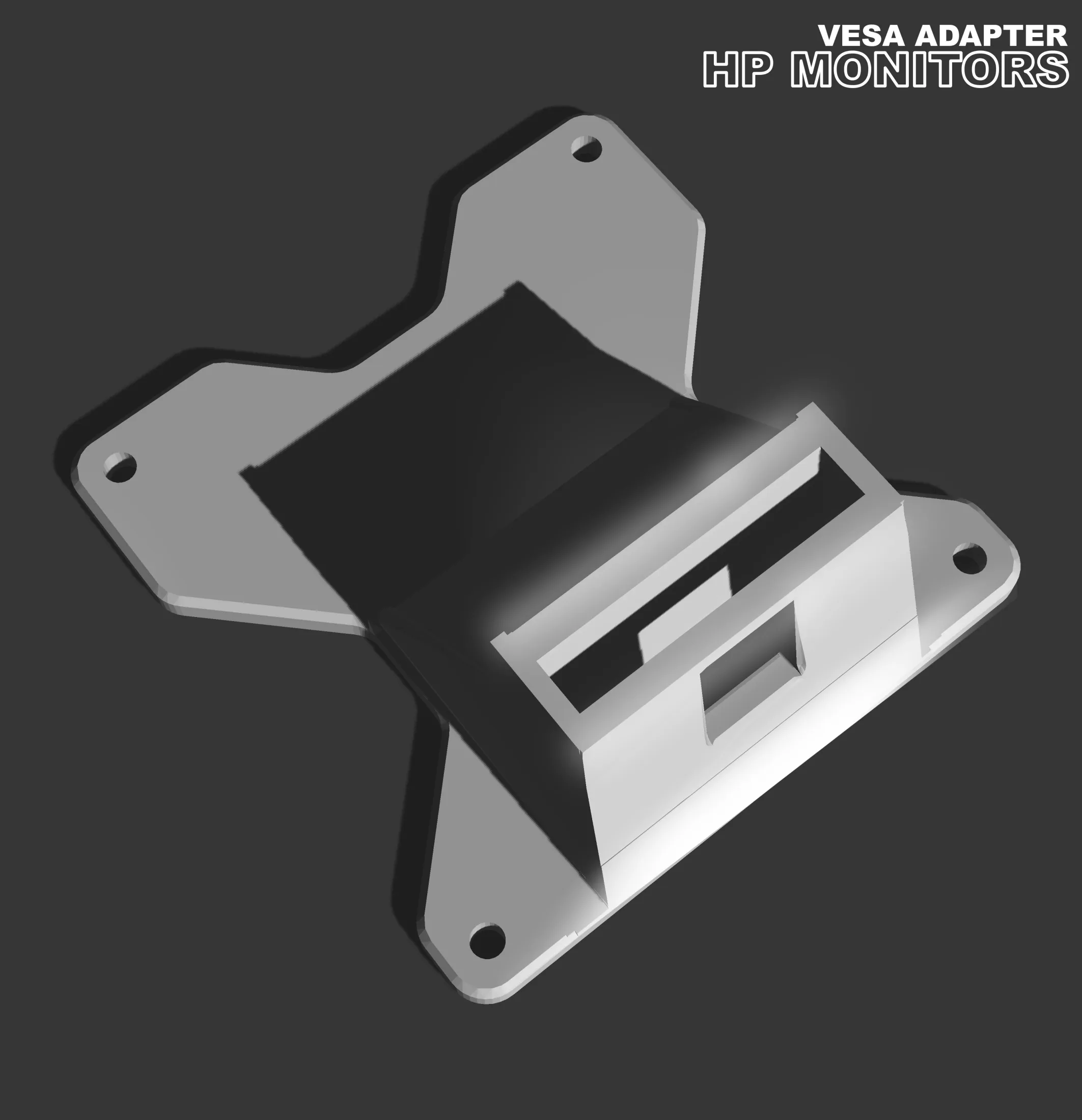 3D Printed Vesa Mount Adapter for Monitors/display | Daraz.com.bd