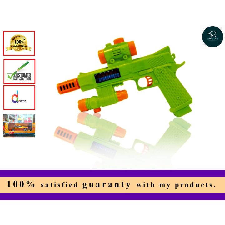 Lighting and music gun toy for kids. | Daraz.com.bd