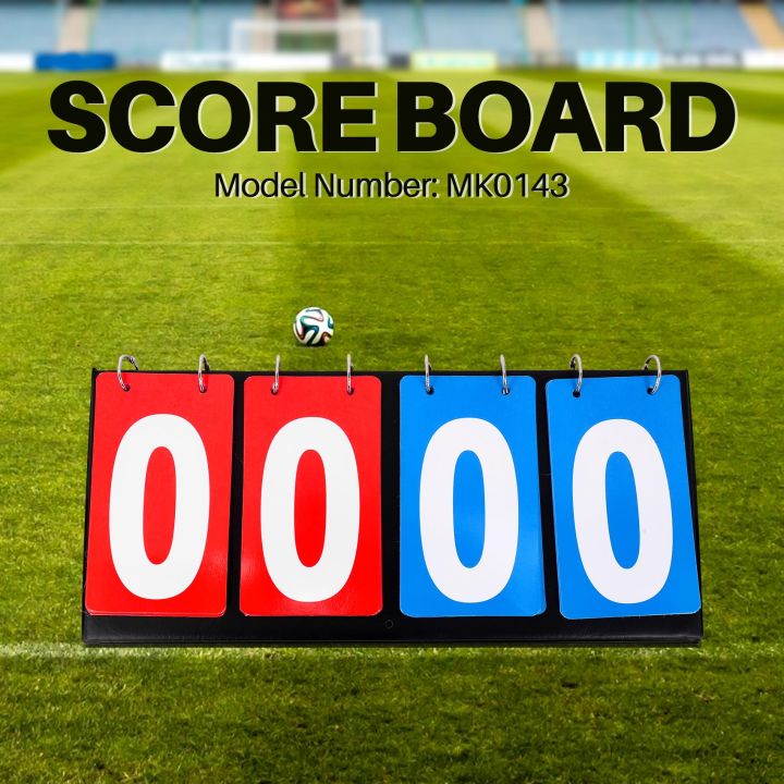 【Get the Perfect Fit】 4 Digit Score Board Basketball Soccer Scoreboard ...