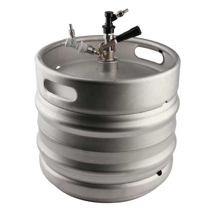 2Pcs Stainless Steel 5/8 NPT Thread Ball Lock Keg Coupler Adapter ...