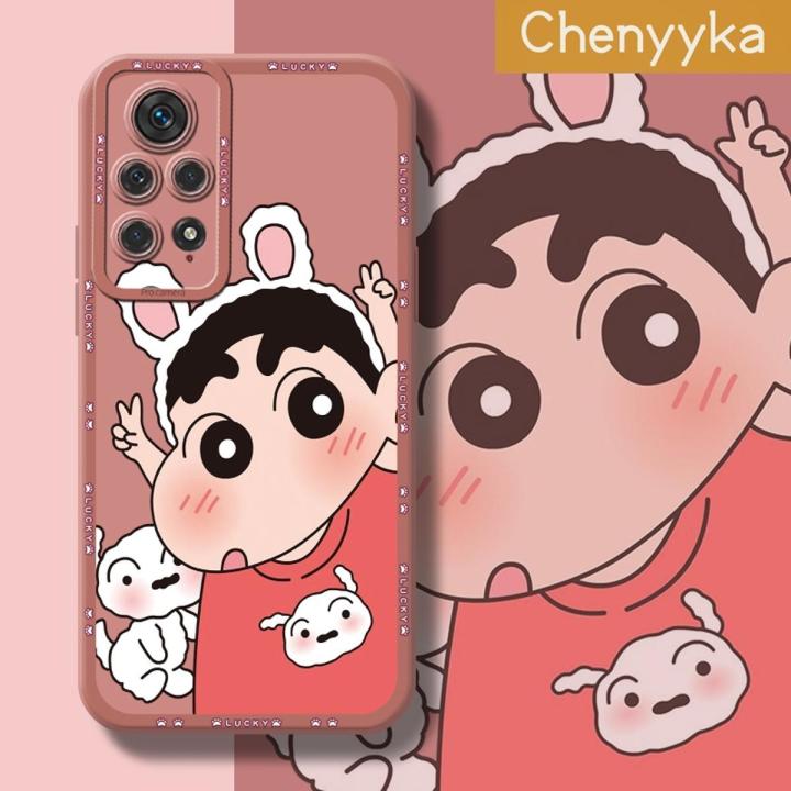 Chenyyka Case For Redmi Note 11 Pro 5G Case Cartoon Cute Crayon Thin ...