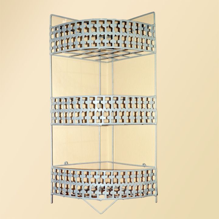 3 Step Hanging Corner Storage Rack Space Saving Kitchen Organizer ...