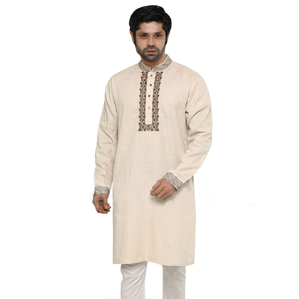 Golden panjabi for men new collection 2024 eid | Indian panjabi ...