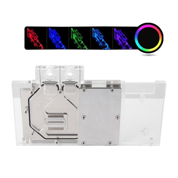 Gpu waterblock gpu water cooling block n-IG1080TIVXOC X Graphics Card ...