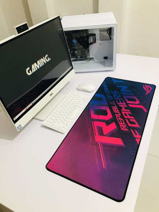 ROG Table Mats Personalized Fabric Mouse Pad Office Carpet Desk Pad ...