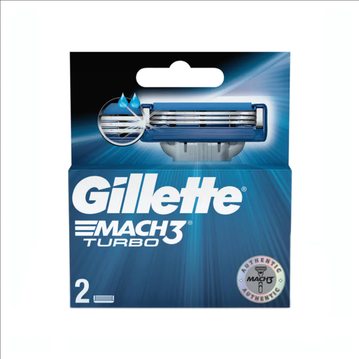 Mach3 Turbo Manual Shaving Razor Blades – 2s Pack (Cartridge) | Daraz ...