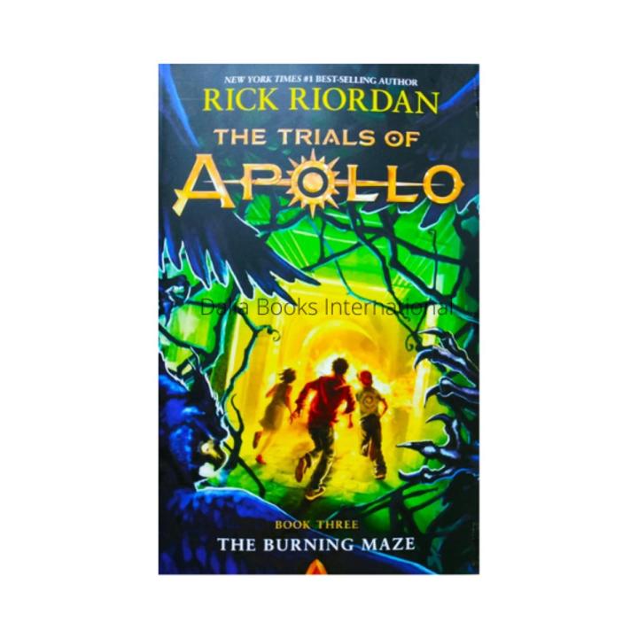 The Trials of Apollo : The Burning Maze (Book Three) by Rick Riordan | Daraz.com.bd