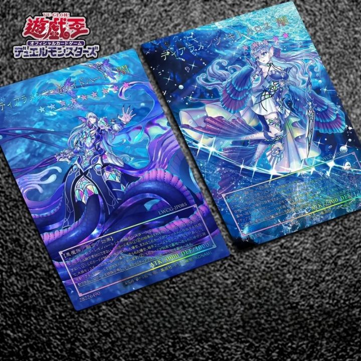 DIY Yu-Gi-Oh! Tearlaments Kitkallos Kaleido-Heart Flash Card Anime ...