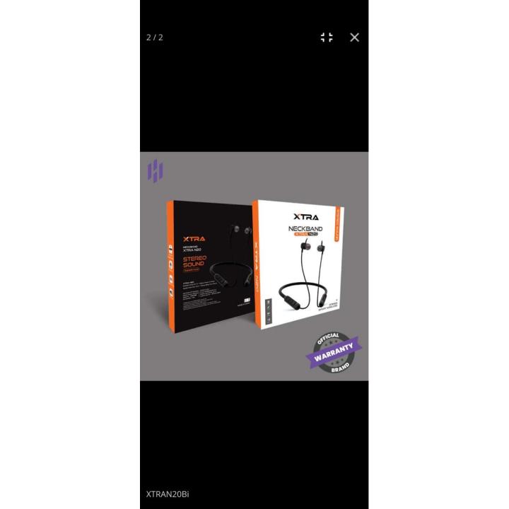 Xtra neckband N20 Bluetooth headphone | Daraz.com.bd