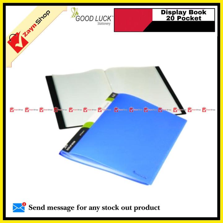 Good Luck Display Book A4 Size 20 Pocket | Daraz.com.bd