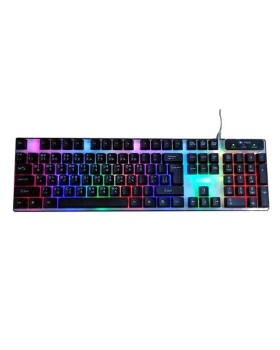 T1 Lighting Gaming Keyboard - Black | Daraz.com.bd