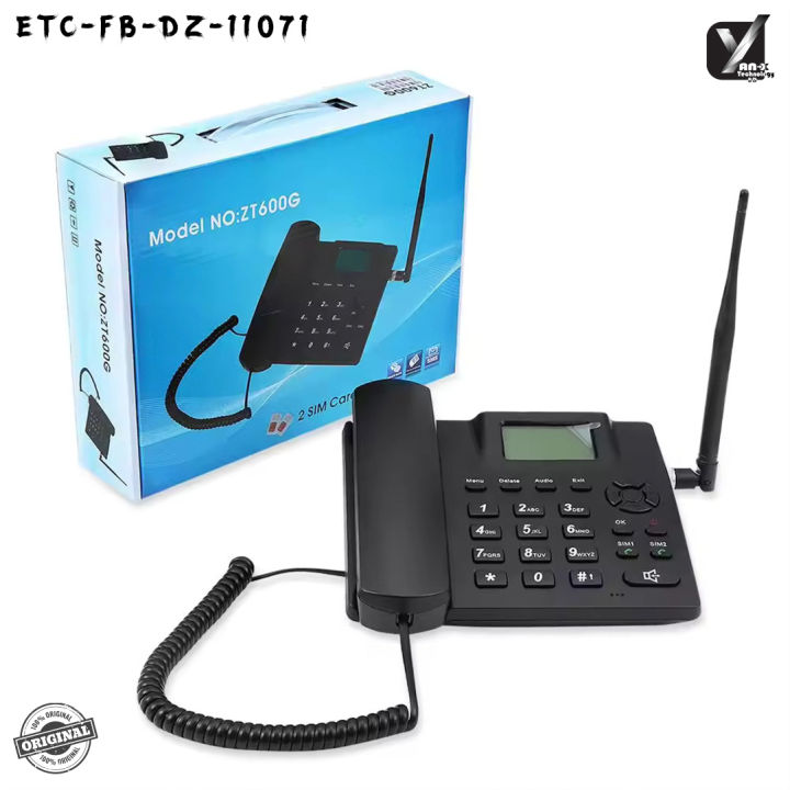 Panasonic ZT600G Dual SIM Land Line Home Telephone | Daraz.com.bd