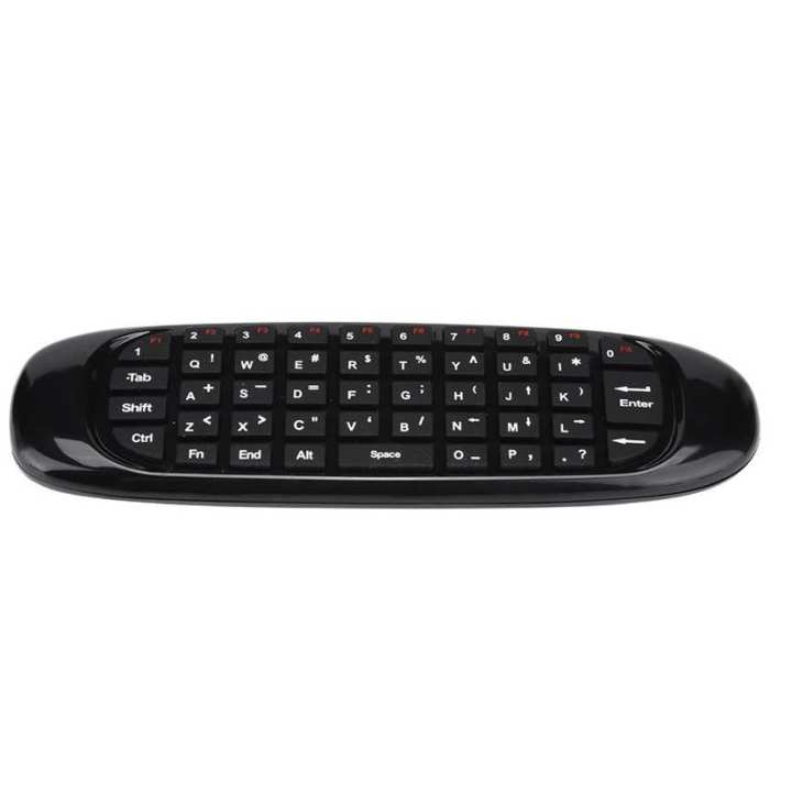 C120 2.4Ghz Air Mouse Remote Control Wireless Keyboard USB Receiver For ...