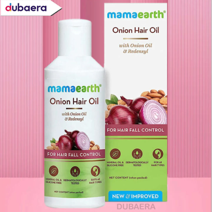 Onion Hair Oil Mama Earth 100 ml | Daraz.com.bd