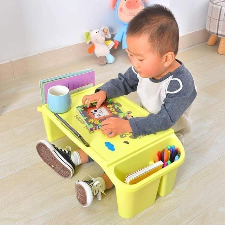 New Children's Study Table Baby Snack Table Storage Box, Writing ...