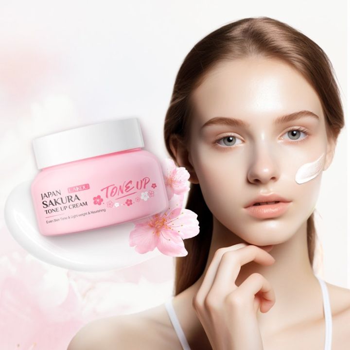 LAIKOU JAPAN SAKURA Tone Up Cream 60g | Daraz.com.bd
