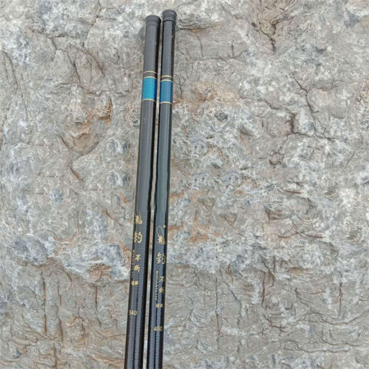 2.7M-7.2M Telescopic Fishing Rod High Carbon Portable Super Hard Stream ...