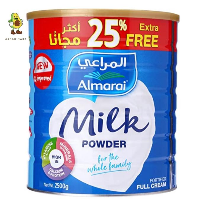 Almarai Milk Powder Fortified Full Cream 2.5kg (25%Extra) | Daraz.com.bd