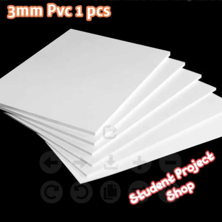 PVC board 3mm for Handmade Model or chasis making material DIY 12 Inch ...