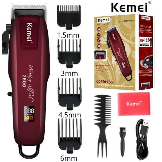 Kemei KM-2600 Professional Cord Cordless Hair Clipper Beard Trimmer for ...